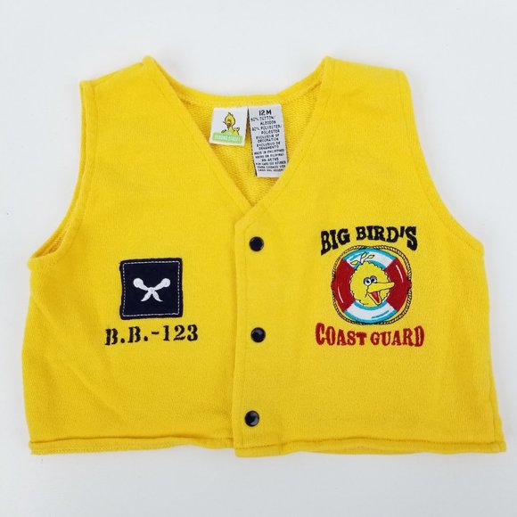 Sesame Street | Jackets & Coats | Sesame Street Big Bird Coast Guard ...